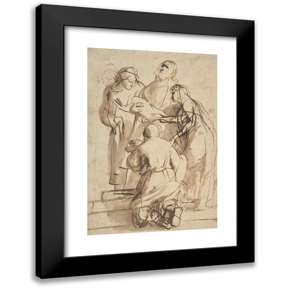 Peter Paul Rubens 11x14 Black Modern Framed Museum Art Print Titled ...