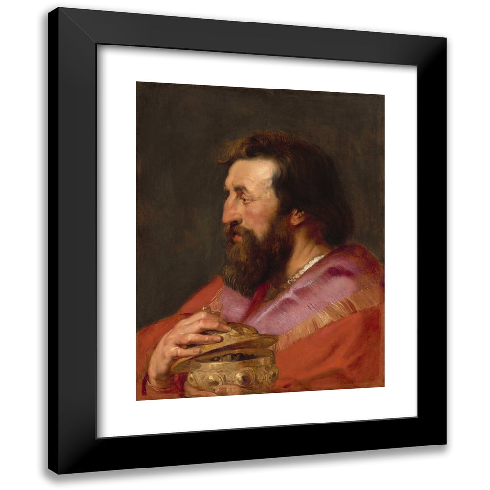 Peter Paul Rubens 12x14 Black Modern Framed Museum Art Print Titled ...