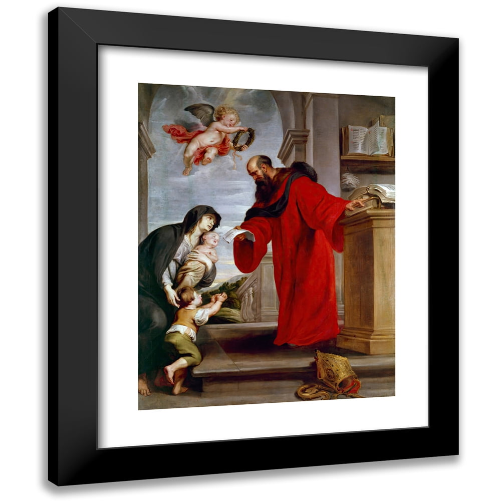Peter Paul Rubens 12x14 Black Modern Framed Museum Art Print Titled ...
