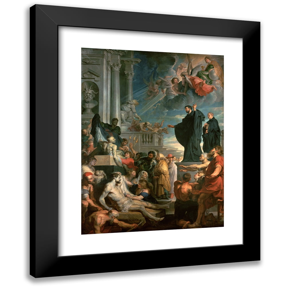 Peter Paul Rubens 12x14 Black Modern Framed Museum Art Print Titled ...