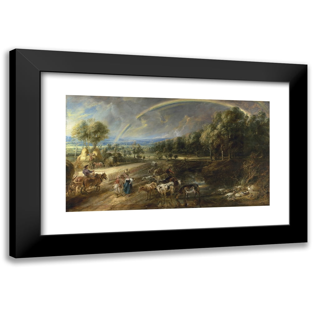 Peter Paul Rubens 14x10 Black Modern Framed Museum Art Print Titled ...