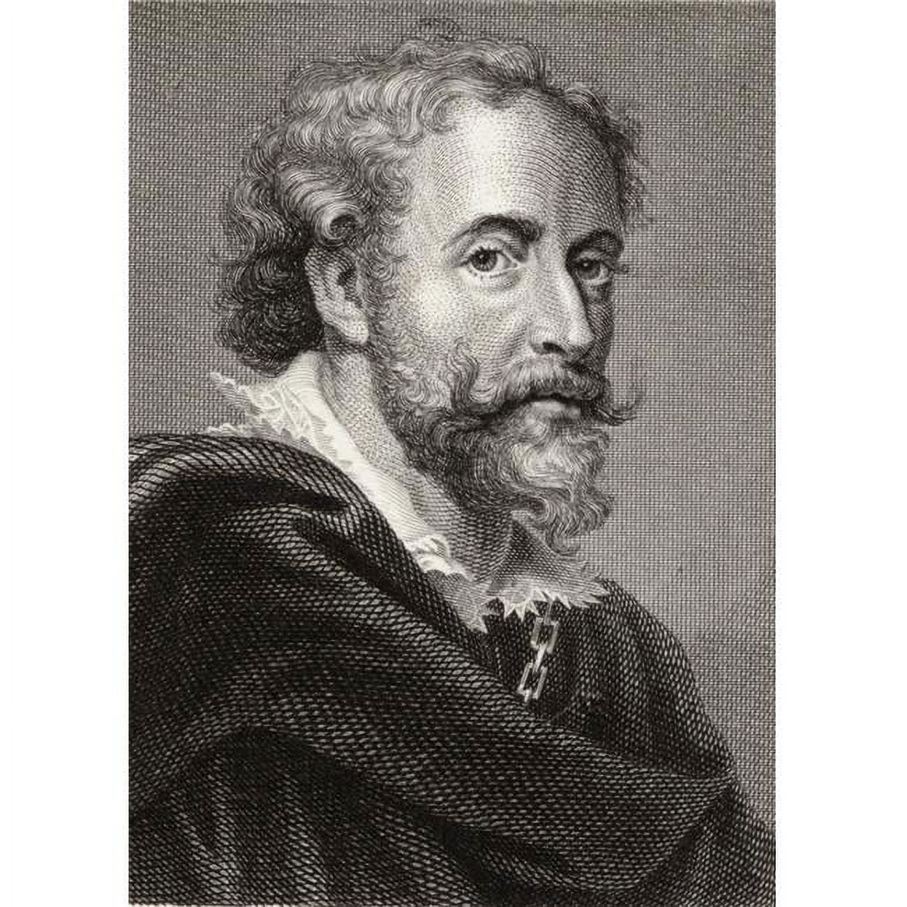 Peter Paul Rubens 1577-1640 Flemish Painter 19th Century Engraved by ...