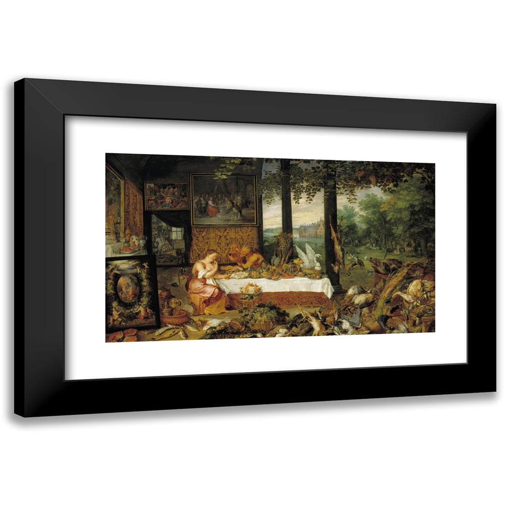 Peter Paul Rubens 24x15 Black Modern Framed Museum Art Print Titled ...