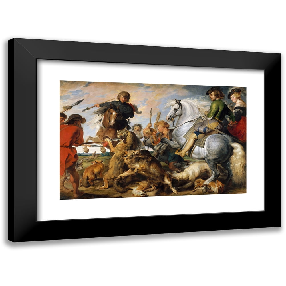 Peter Paul Rubens 24x17 Black Modern Framed Museum Art Print Titled ...