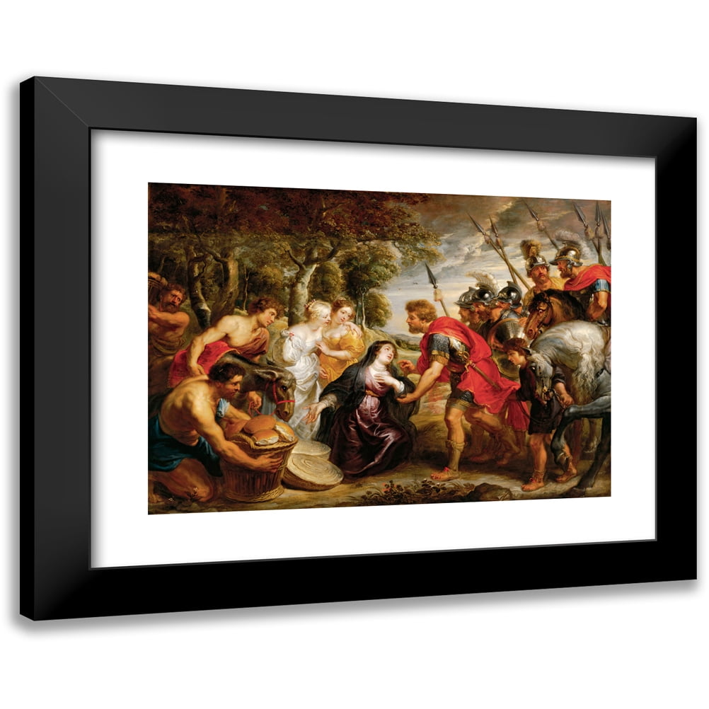 Peter Paul Rubens 24x18 Black Modern Framed Museum Art Print Titled ...