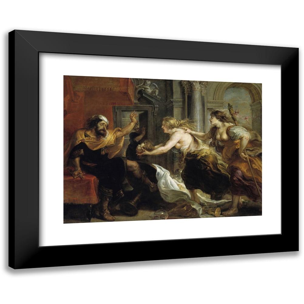 Peter Paul Rubens 24x19 Black Modern Framed Museum Art Print Titled ...
