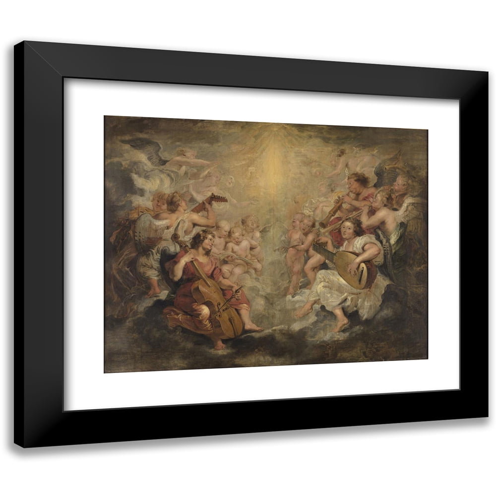 Peter Paul Rubens 24x20 Black Modern Framed Museum Art Print Titled ...