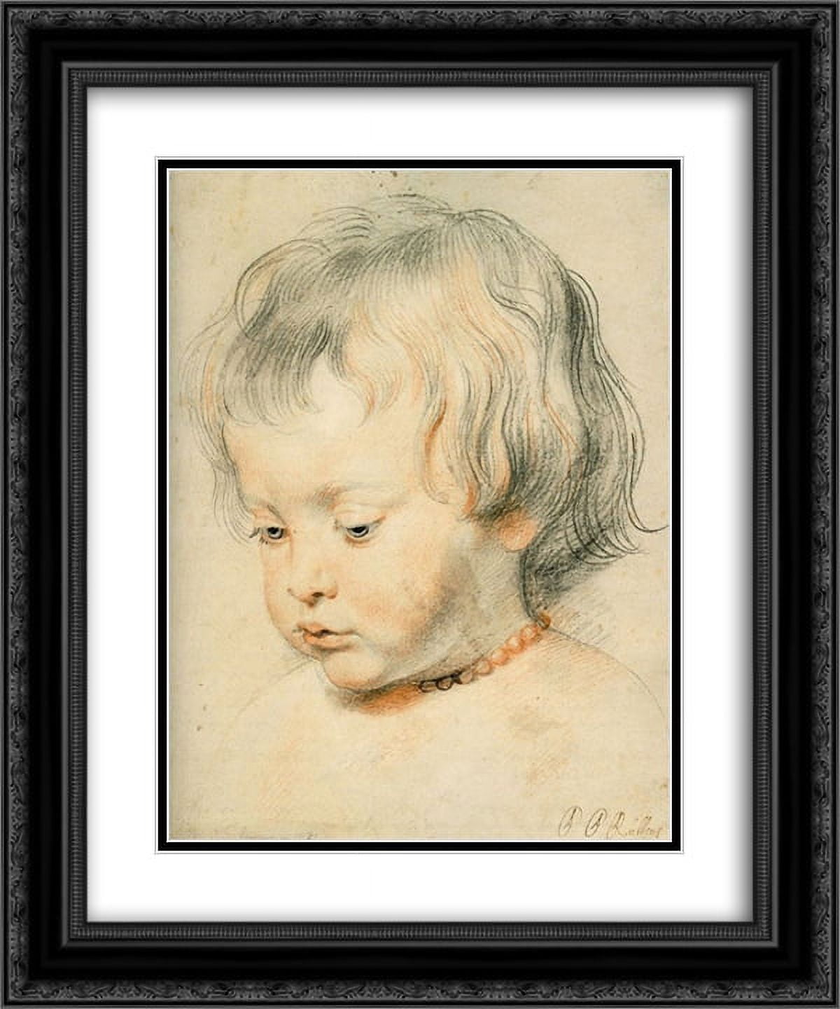 Peter Paul Rubens 2x Matted 20x24 Black Ornate Framed Art Print ...