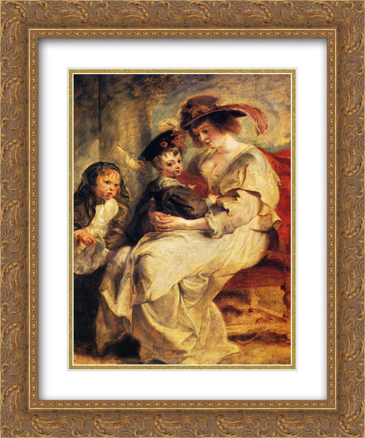 Peter Paul Rubens 2x Matted 20x24 Gold Ornate Framed Art Print 'Helene ...