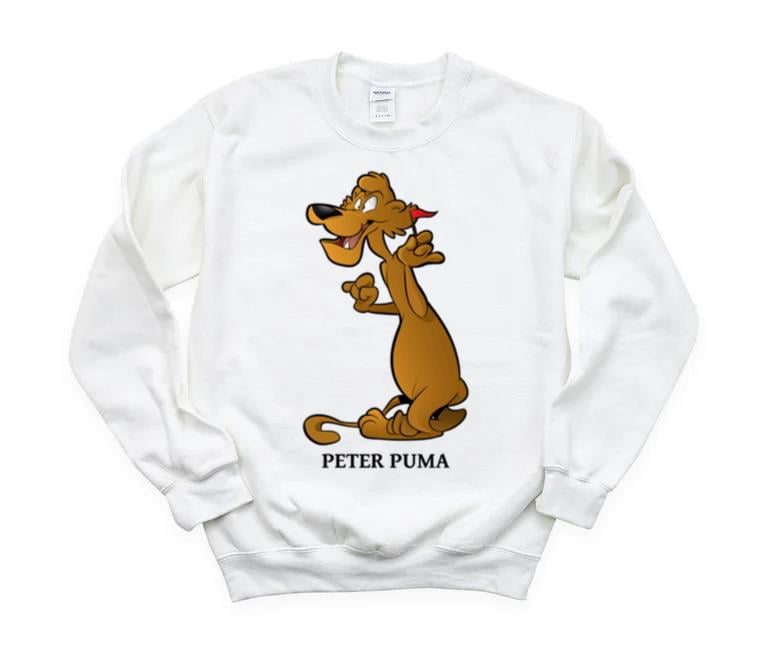 Peter Puma Classic Cartoon Character Graphic Tee Hanna Barbera ...
