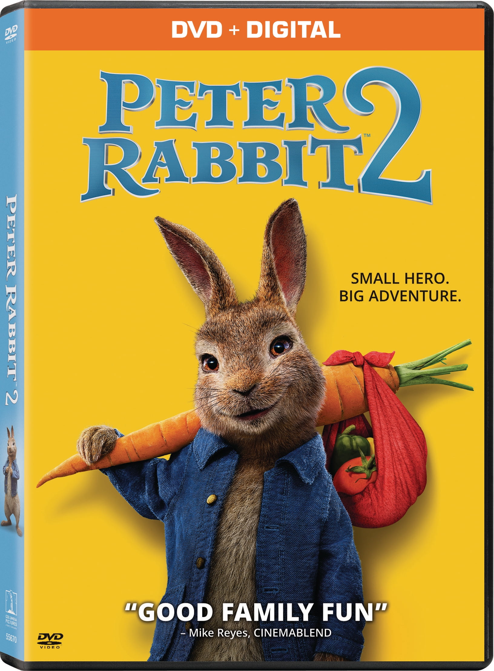Peter Rabbit 2: The Runaway Movie (DVD + Digital) - Walmart.com