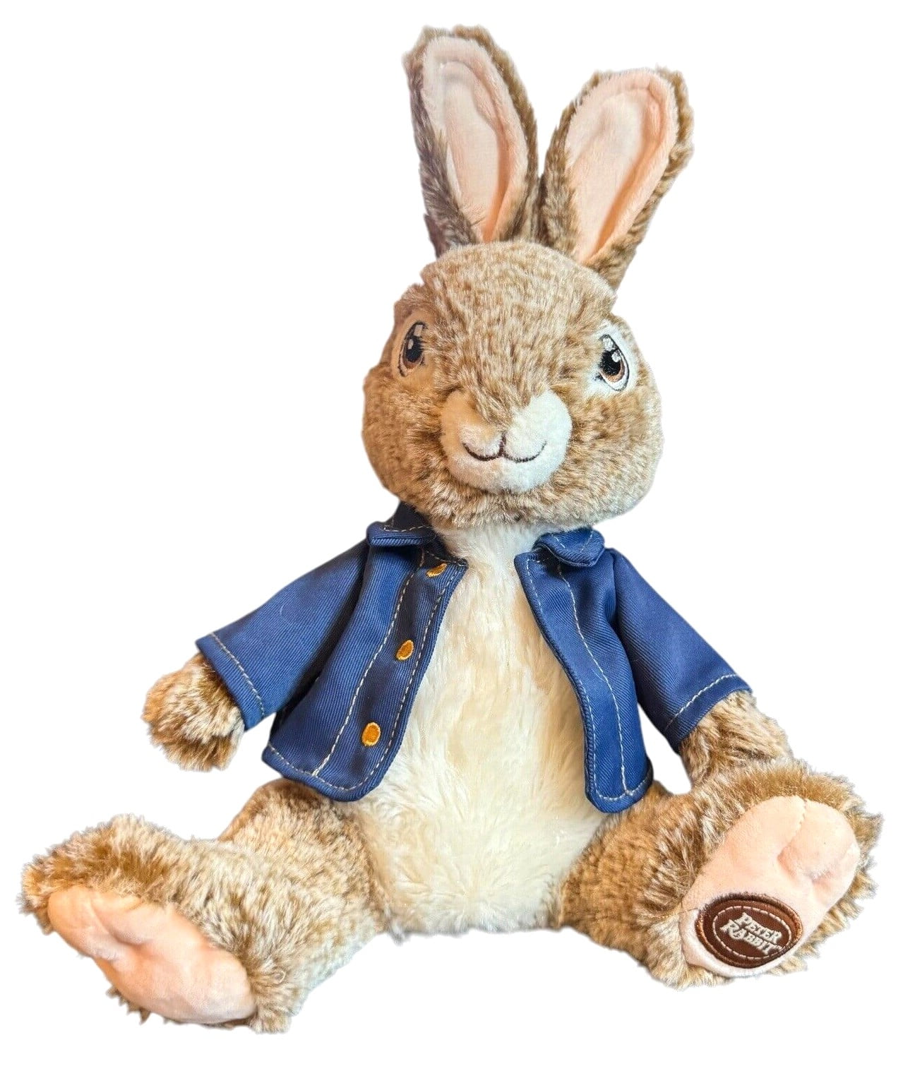 Peter Rabbit Beatrix Potter Plush Toy Bunny Rabbit with Blue Jacket ...