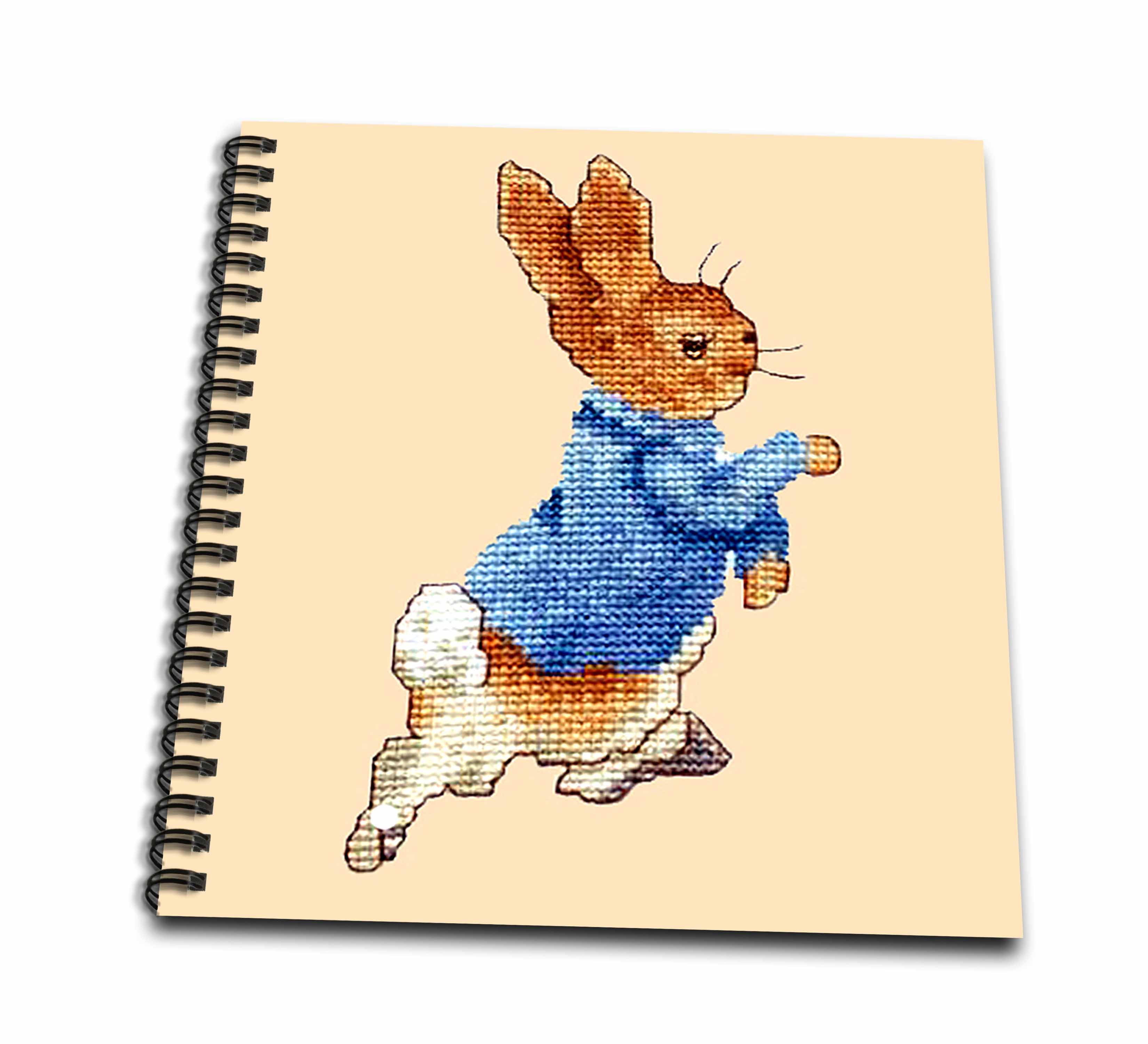3dRose, Peter Rabbit, Drawing Book 8 x 8 inch - Walmart.com