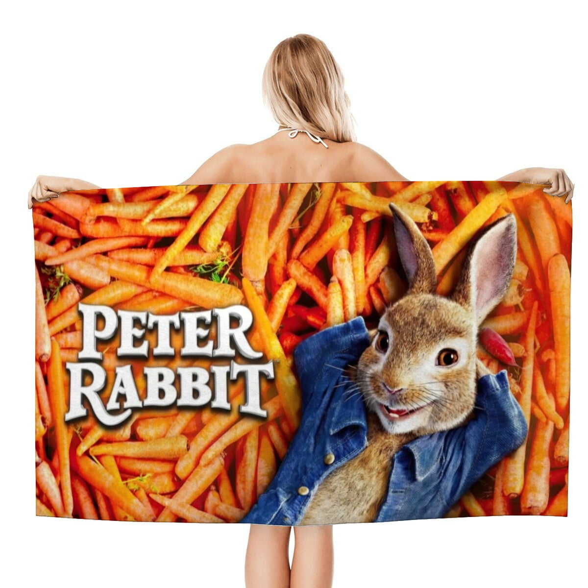 Peter Rabbit Gifts Beach Towel for Women Girl Birthday Inspired Fan ...