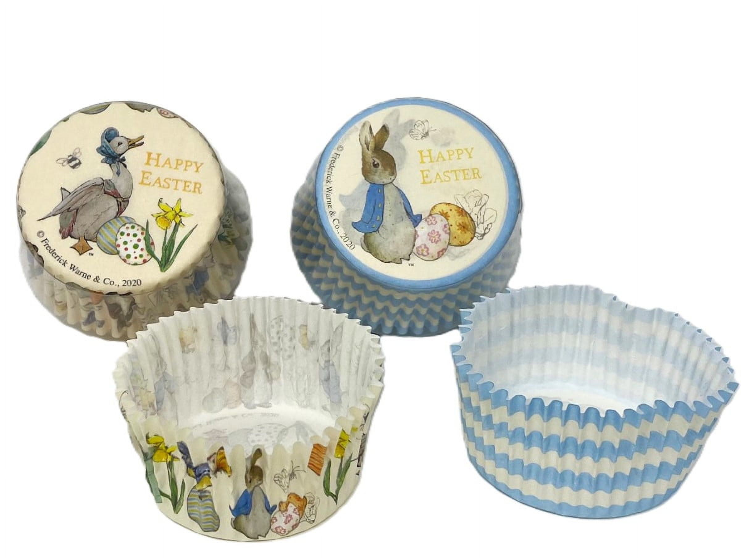 Peter Rabbit Jemima Puddle Duck Happy Easter Cupcake Liners Baking Cups ...