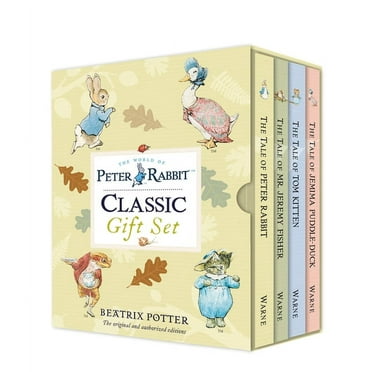 Classic Edition The Peter Rabbit Deluxe Plush Gift Set, (Board Book ...