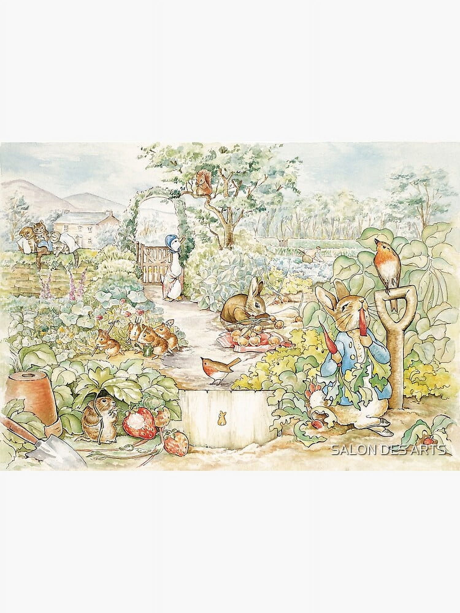 Peter Rabbit and Friends - Beatrix Potter Poster Framed-unframed ...