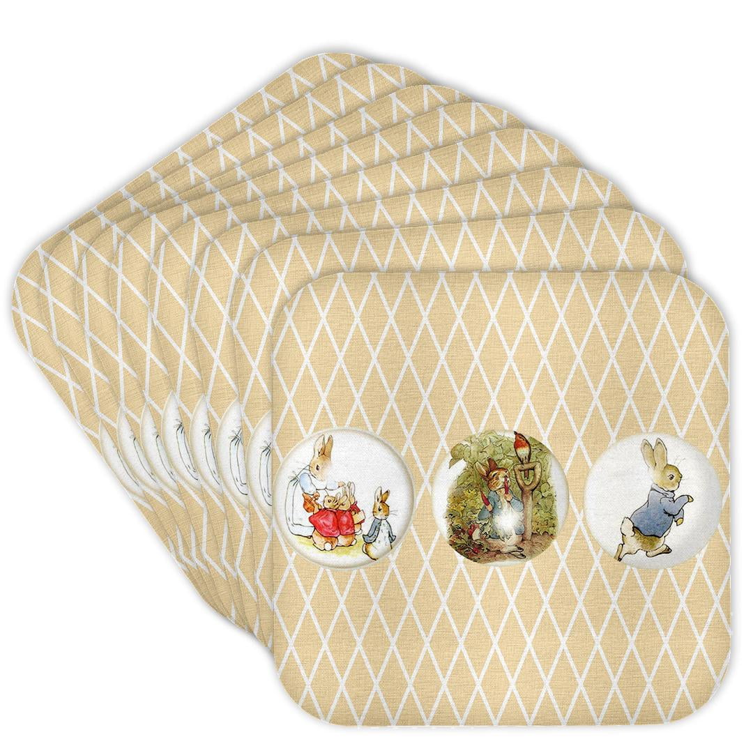 3dRose, Peter Rabbit and Friends- Stories- Vintage Art, Set of 8 ...