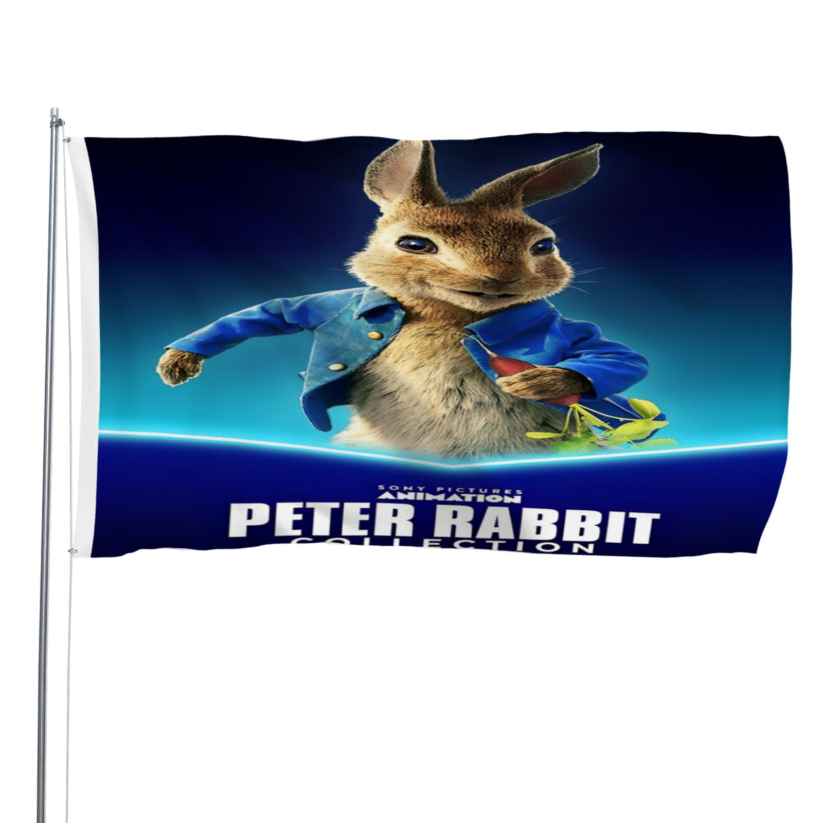Peter Rabbit flag perfect for outdoor decoration, can be hung indoors ...