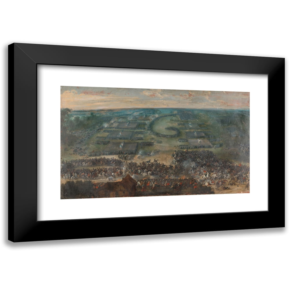 Peter Snayers 18x12 Black Modern Framed Museum Art Print Titled - The ...