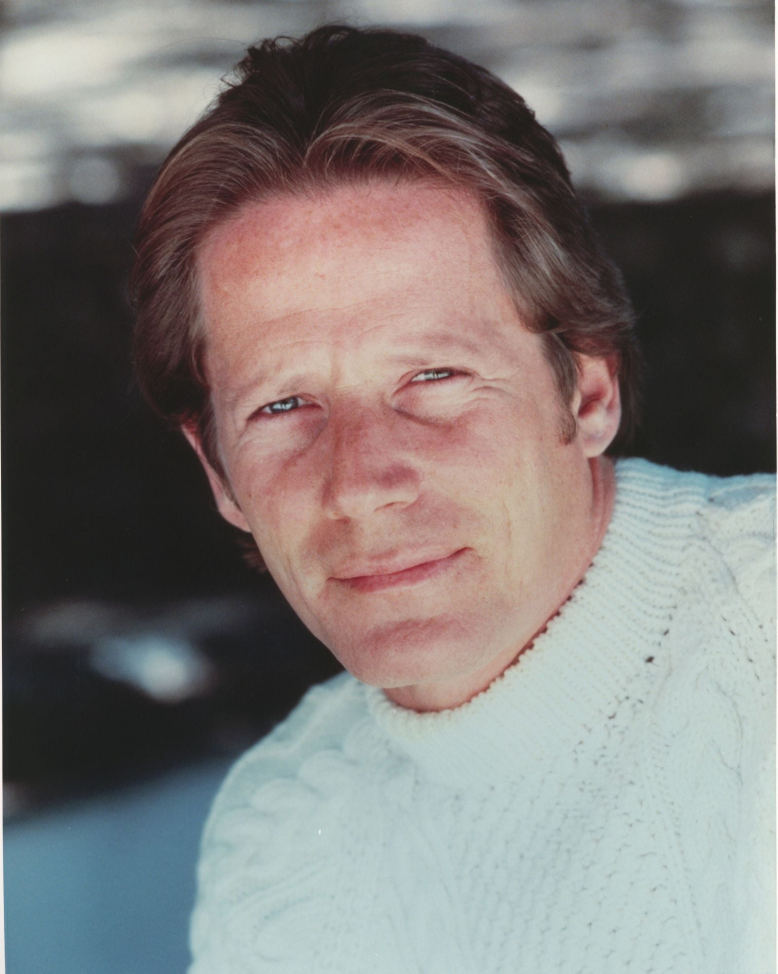 Peter Strauss Posed in White Sweater Portrait Photo Print (24 x 30 ...