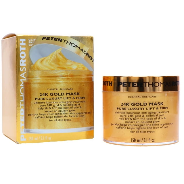 Peter Thomas Roth 24K Gold Face Masque, Pure Luxury Lift & Firm, Anti ...