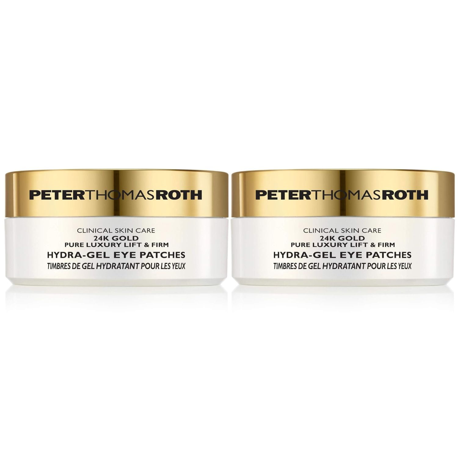 Peter Thomas Roth 24K Gold Eye Patches, Hydra-Gel, Lift and Firm, 120 ...