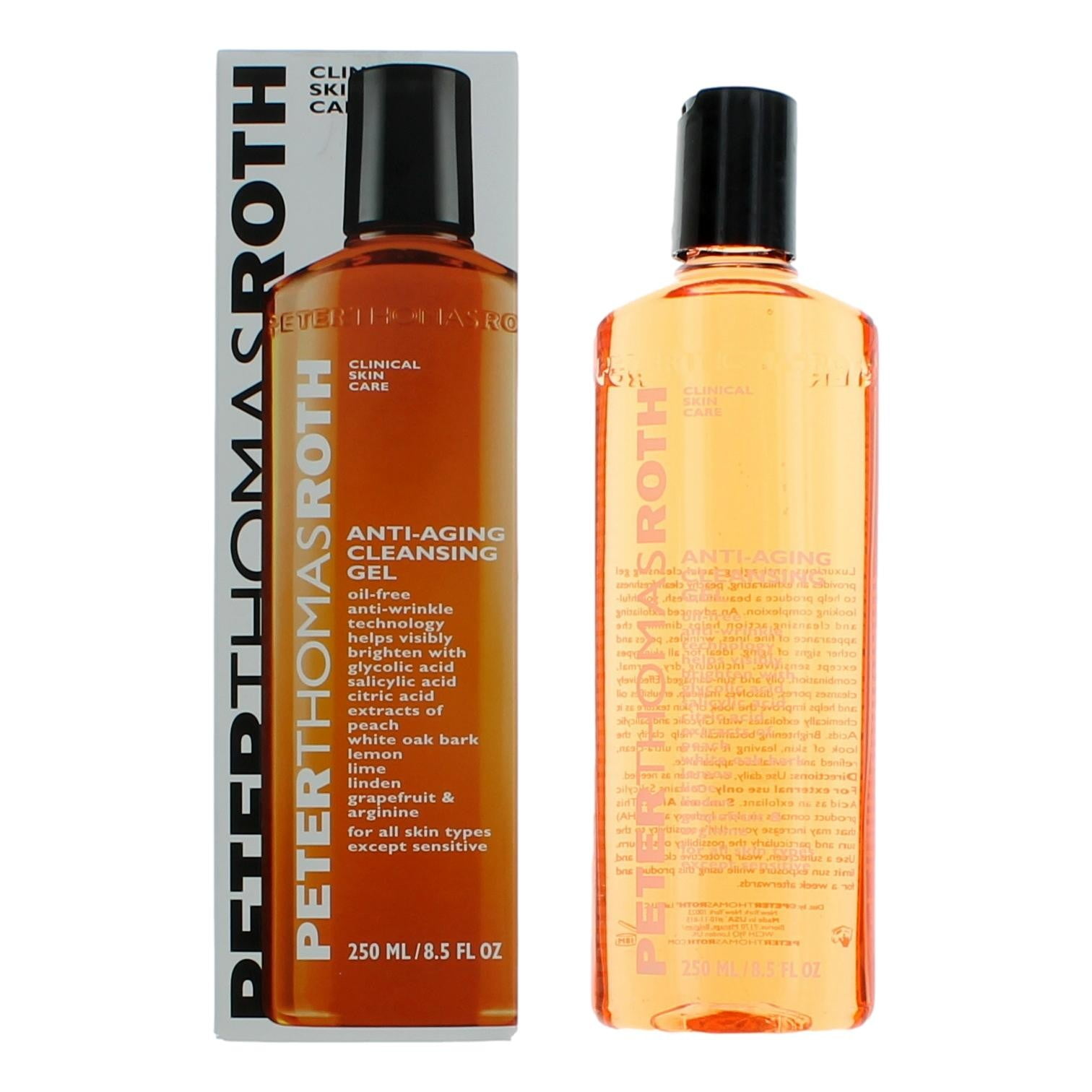 Peter Thomas Roth 8.5oz Anti Aging Face Wash, Luxurious Cleansing Gel ...