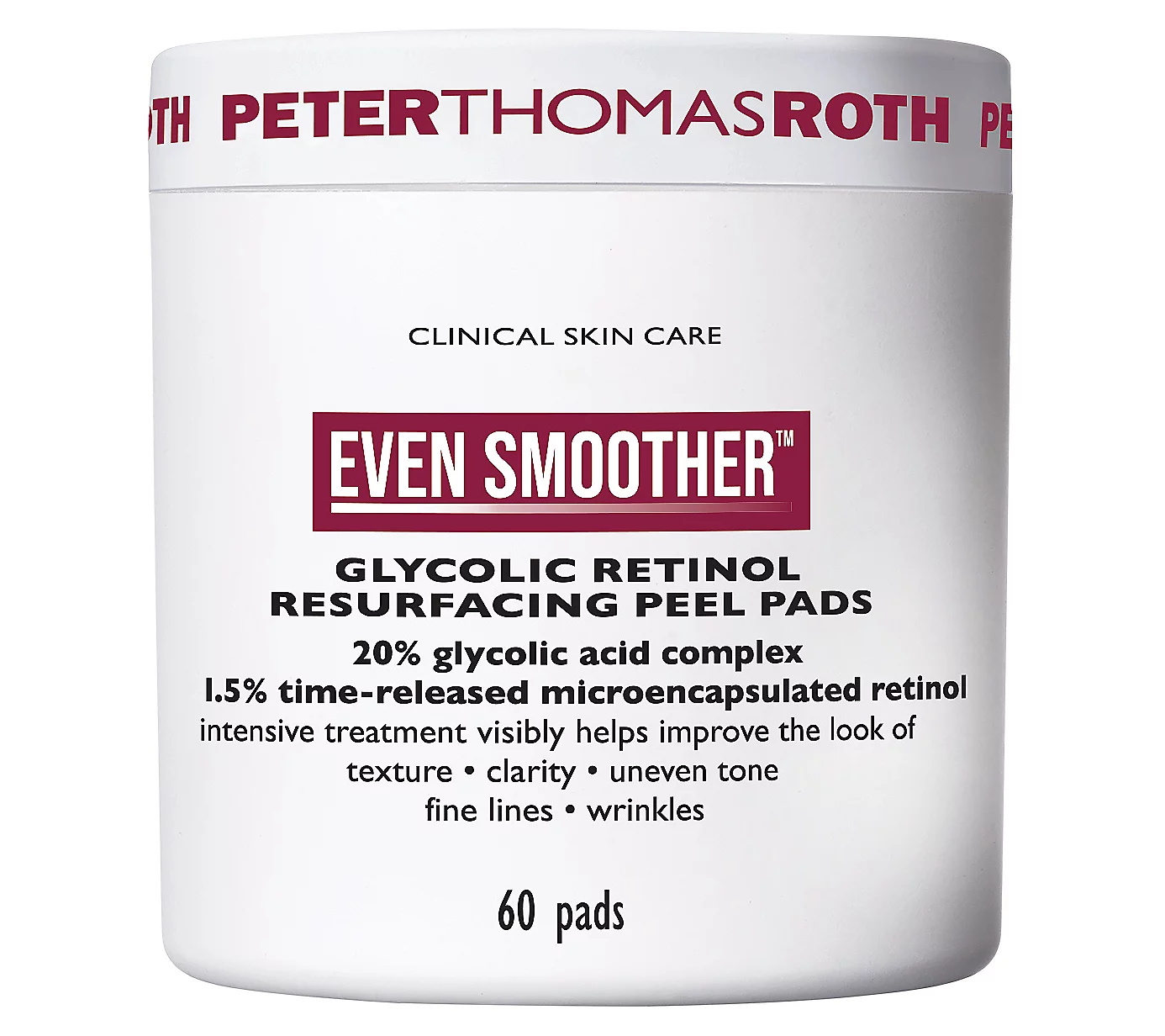 Peter Thomas Roth Even Smoother Peel Pads, Exfoliating AHA/BHA Toner ...