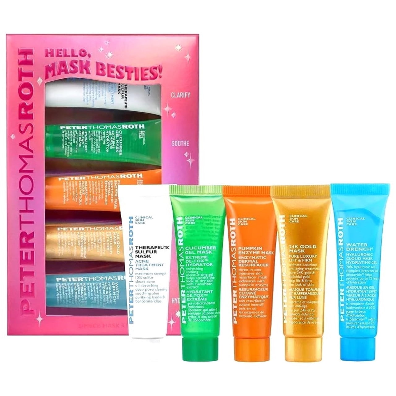 Peter Thomas Roth Hello, Mask Besties Mini Set - Walmart.com
