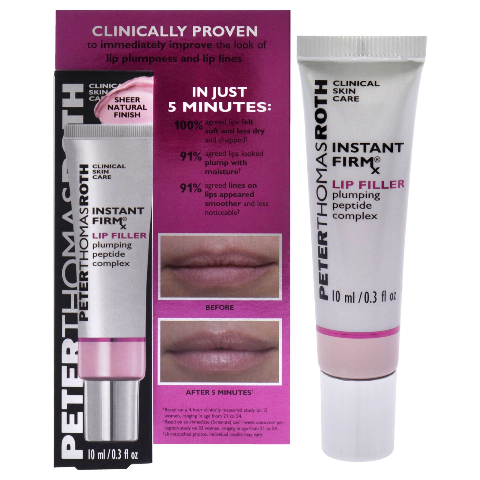 Peter Thomas Roth Insta FirmX Lip Filler, Plump, Smooth, Hydrating ...