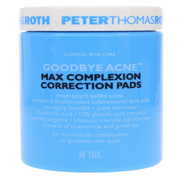 Peter Thomas Roth Max Complexion Correction Pads 60 pc - Walmart.com