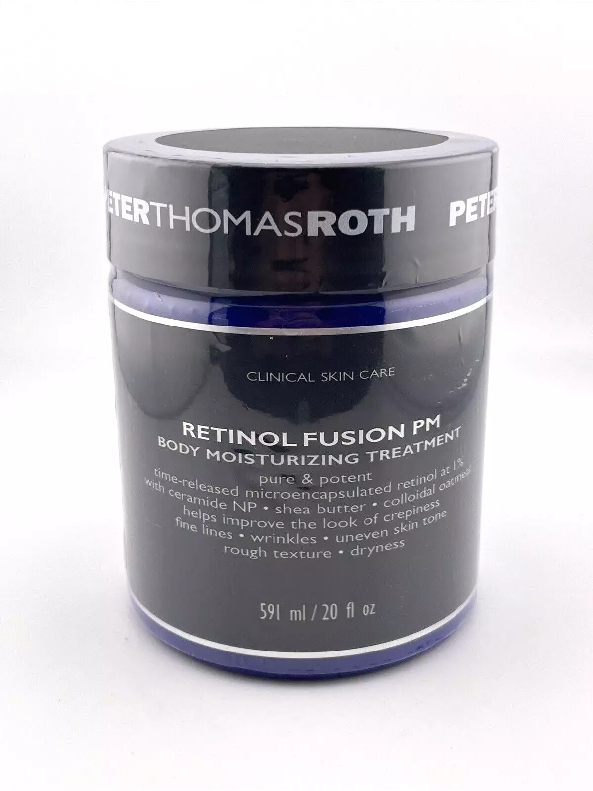 Peter Thomas Roth Retinol Fusion PM Body Moisturizing Treatment 20 oz | Nighttime Retinol Body ...