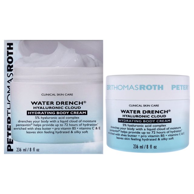 Peter Thomas Roth Body Cream, 8 oz Water Drench Hyaluronic Cloud ...
