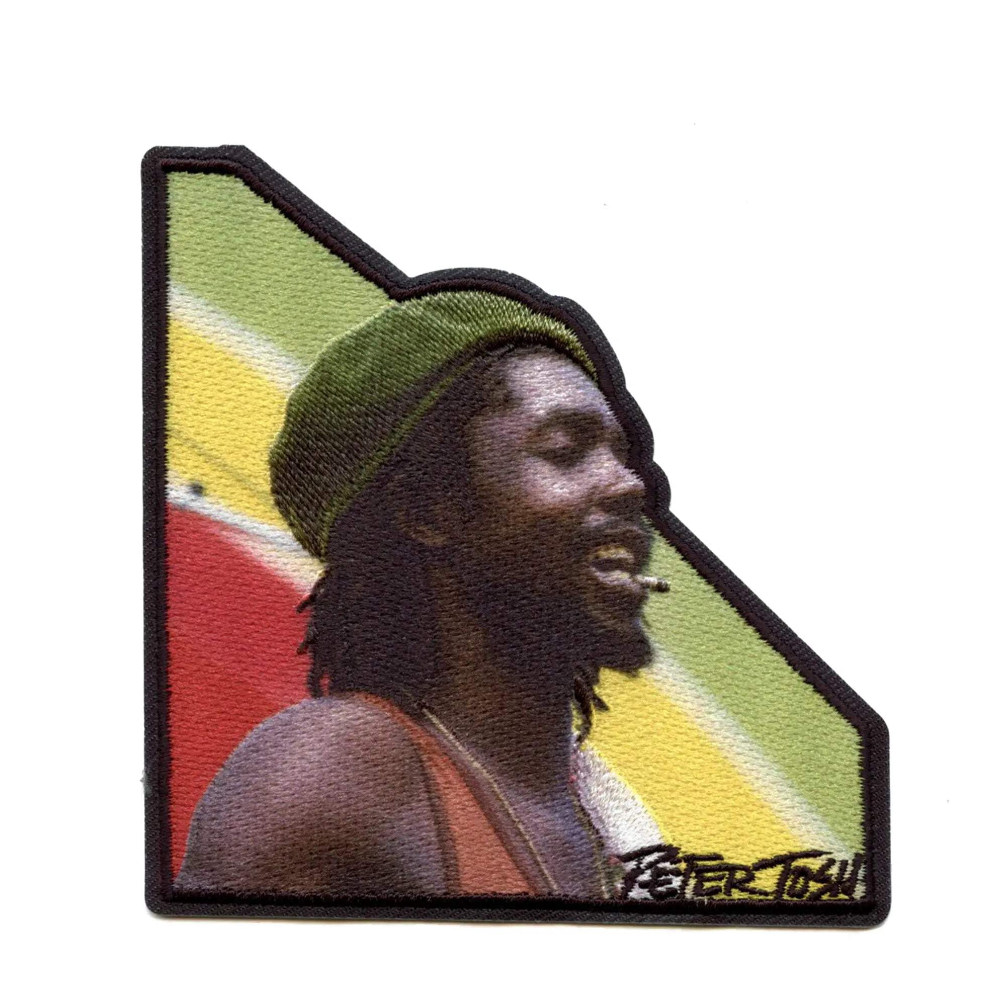 Peter Tosh Portrait Patch Jamaican Reggae Artist Sublimated Embroidered ...