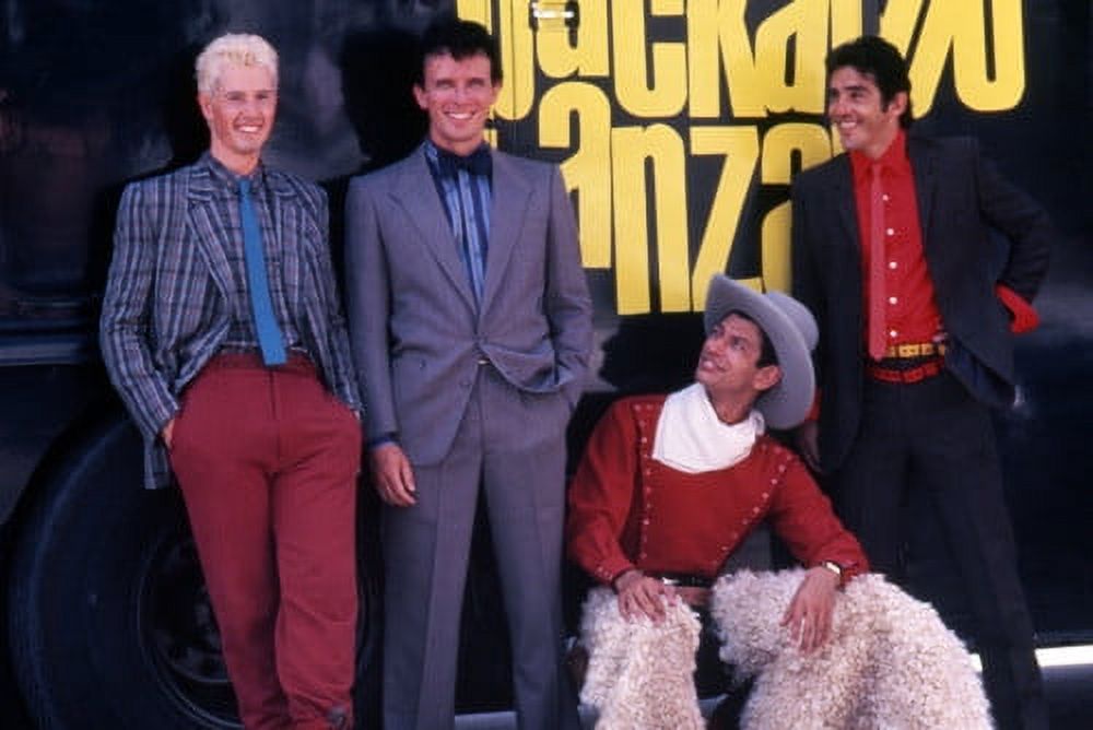 Peter Weller, Jeff Goldblum and Dan Hedaya in The Adventures of ...