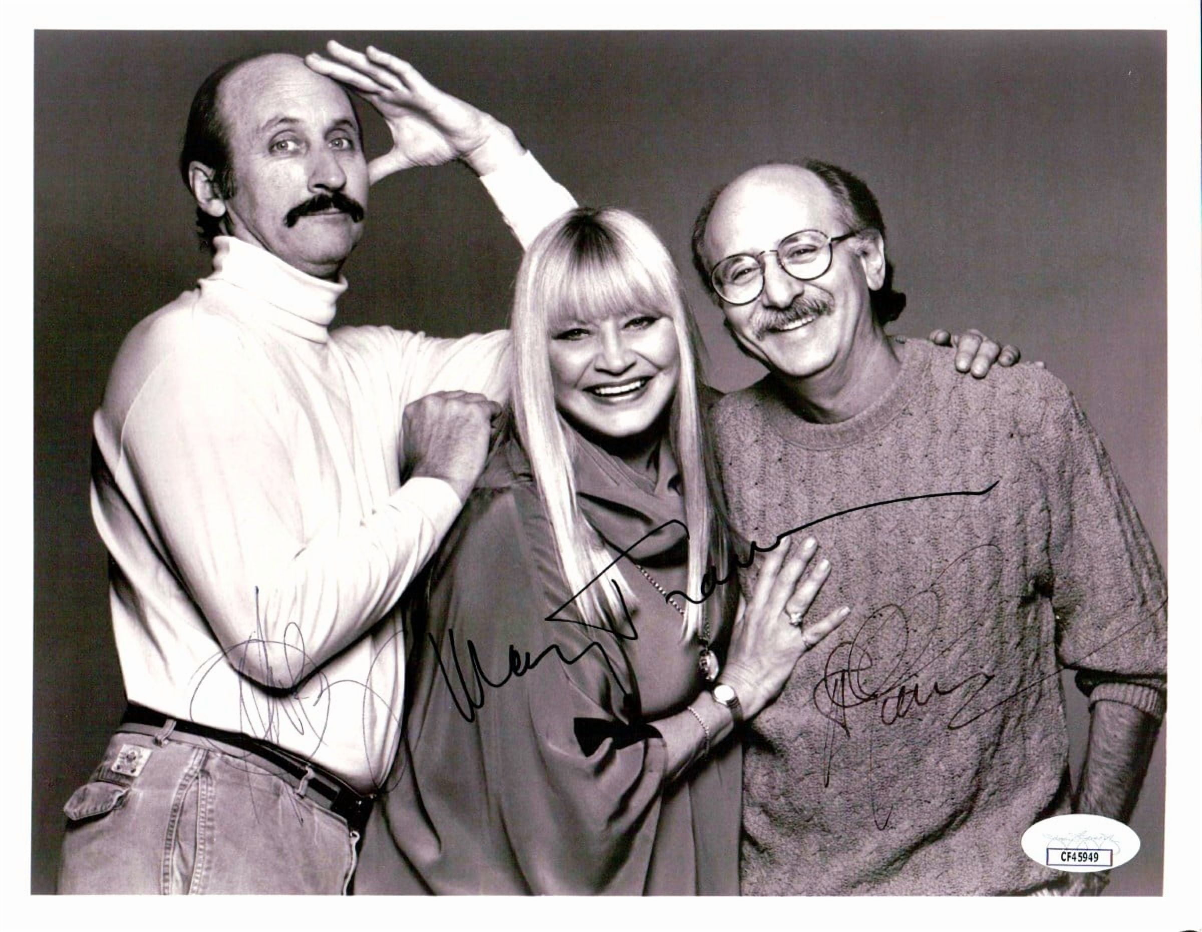 Peter Yarrow Paul Stookey & Mary Travers Autographed 8X10 Photo B/W JSA ...