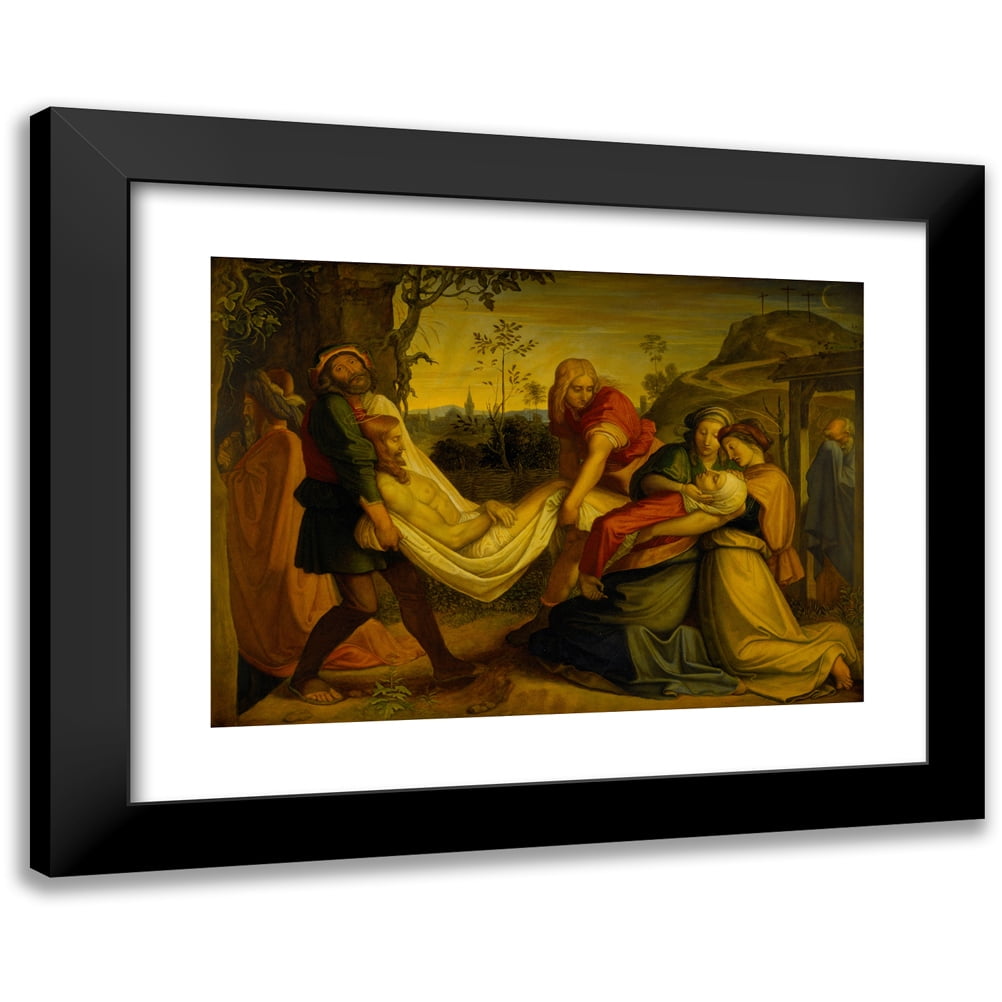 Peter von Cornelius 18x14 Black Modern Framed Museum Art Print Titled ...