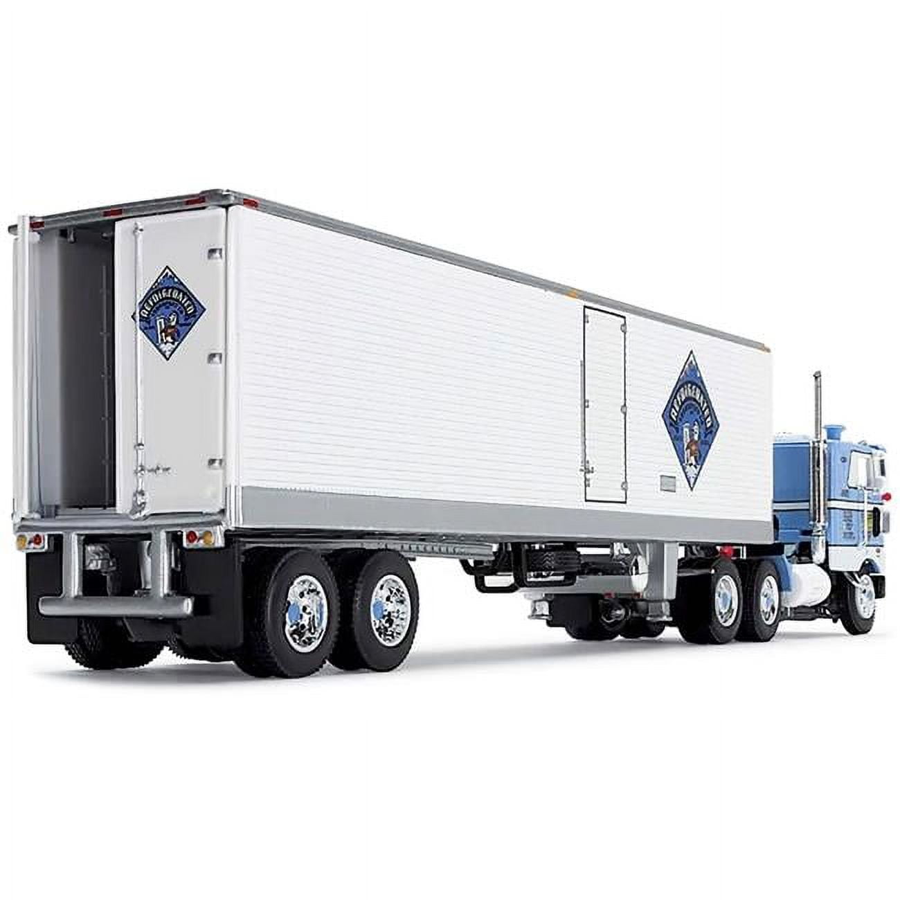 Peterbilt 352 COE 86 Sleeper & 40 Vintage Refrigerated Trailer ...