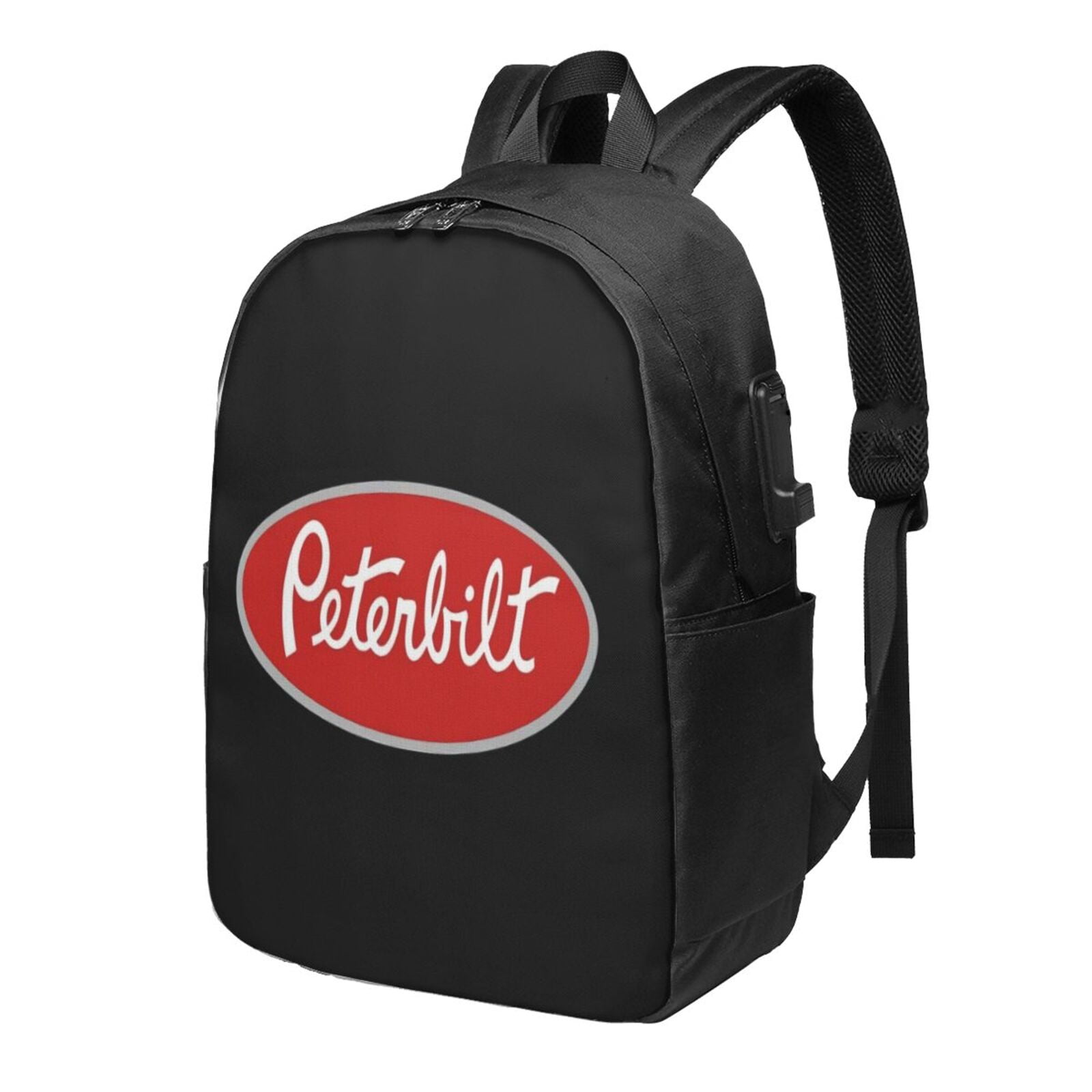 Peterbilt Backpack Fashion Travel Backpack Laptop Backpack 17 Inch External Usb Interface ...