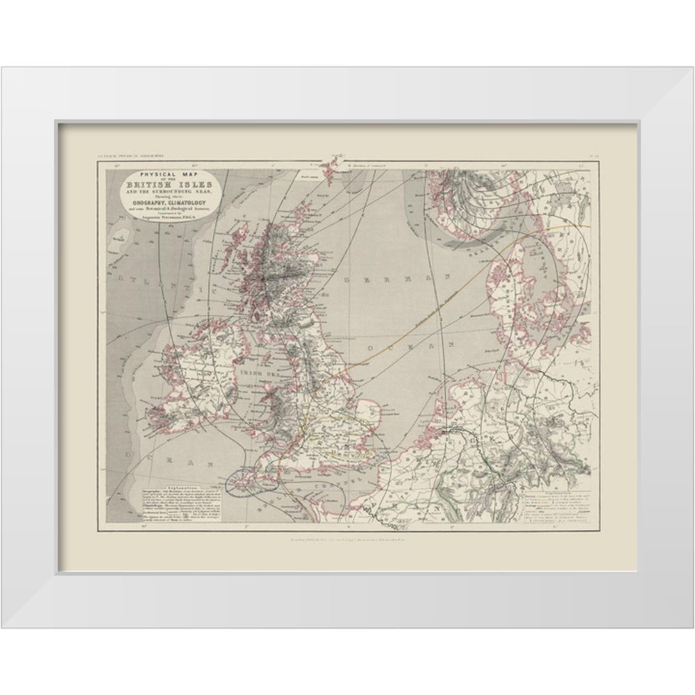 Petermann 18x15 White Modern Wood Framed Museum Art Print Titled ...