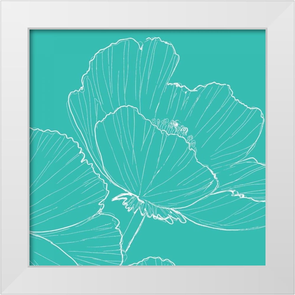 Peters, Celeste 15x15 White Modern Wood Framed Museum Art Print Titled ...