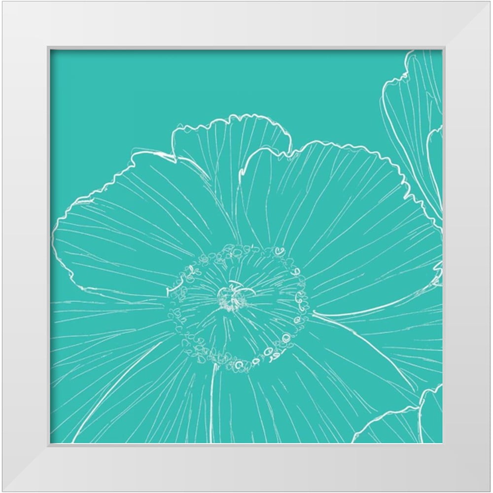 Peters, Celeste 20x20 White Modern Wood Framed Museum Art Print Titled ...