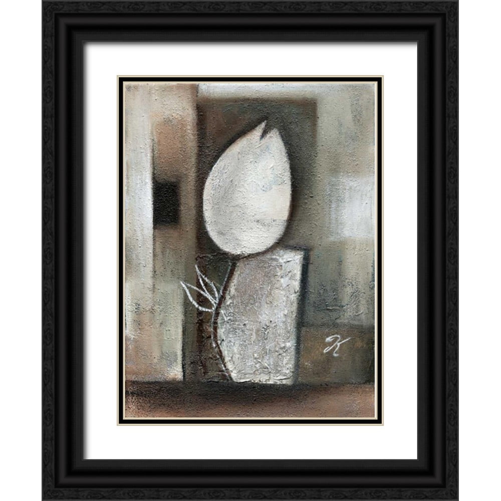 Peters, Kristel 14x18 Black Ornate Wood Framed with Double Matting ...