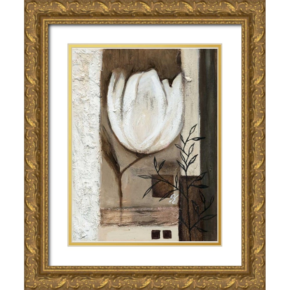 Peters, Kristel 15x18 Gold Ornate Wood Framed with Double Matting ...