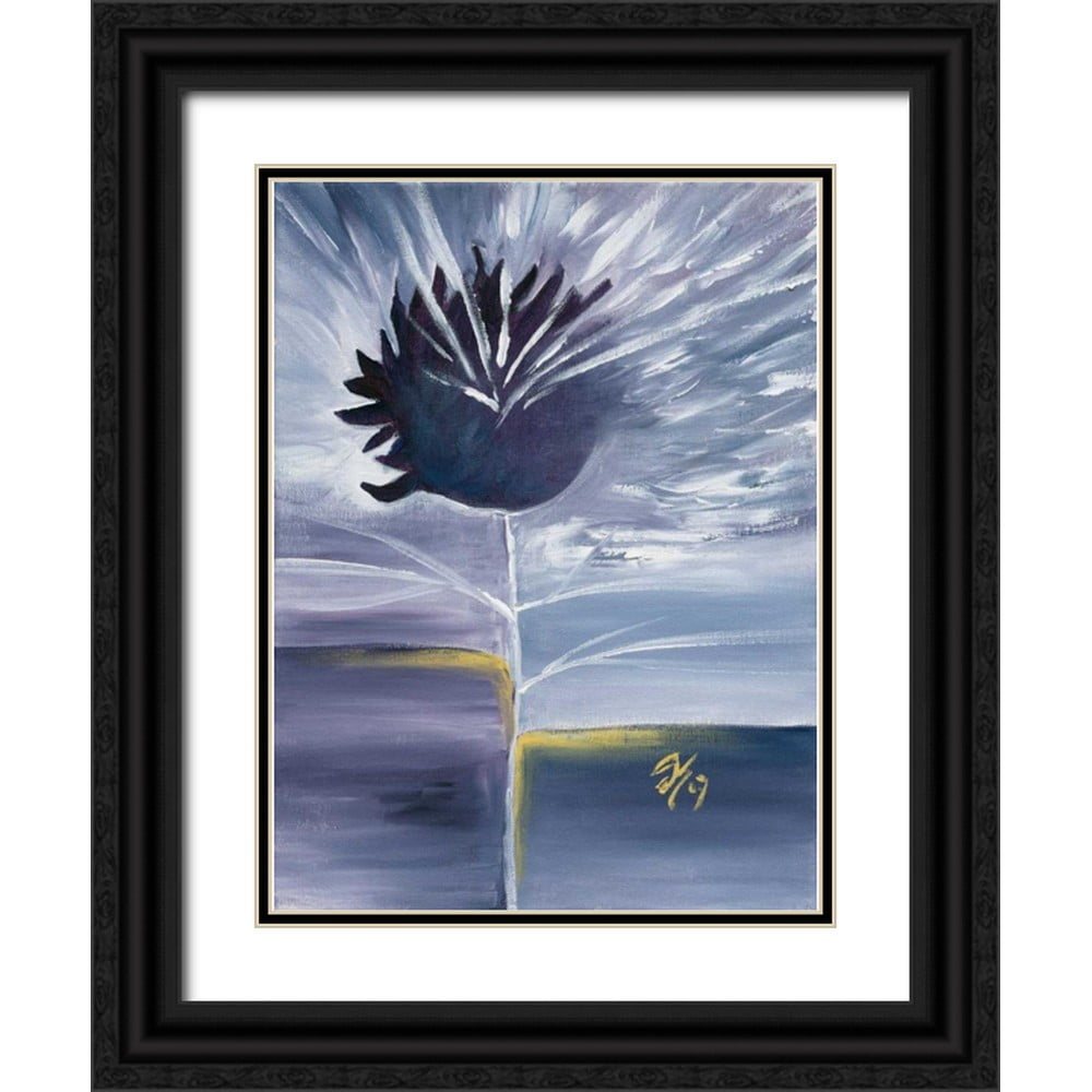 Peters, Kristel 19x24 Black Ornate Wood Framed with Double Matting ...