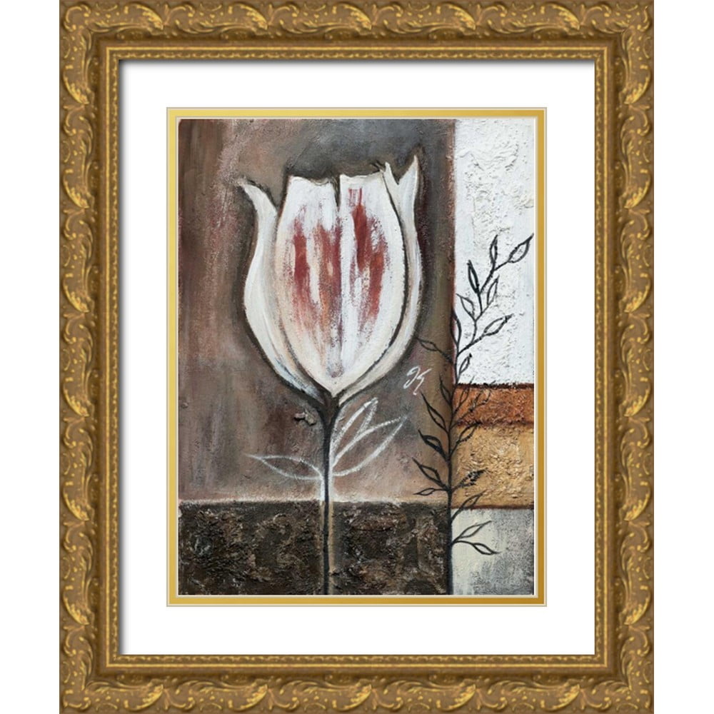 Peters, Kristel 19x24 Gold Ornate Wood Framed with Double Matting ...