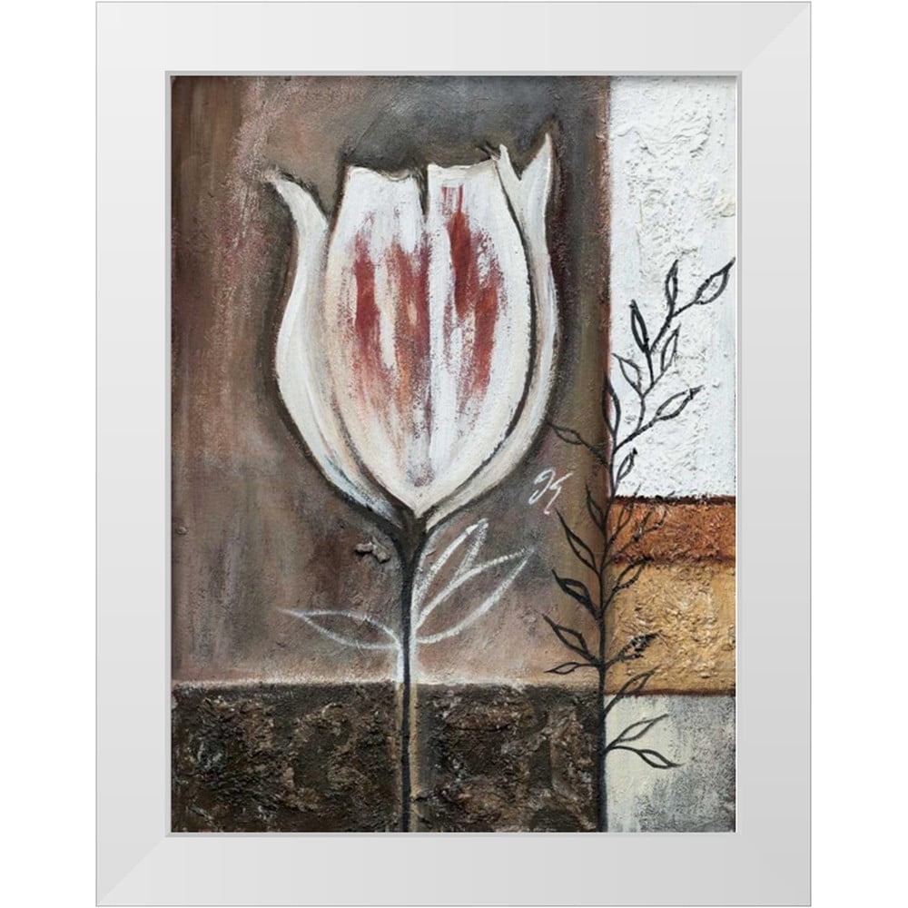 Peters, Kristel 19x24 White Modern Wood Framed Museum Art Print Titled ...