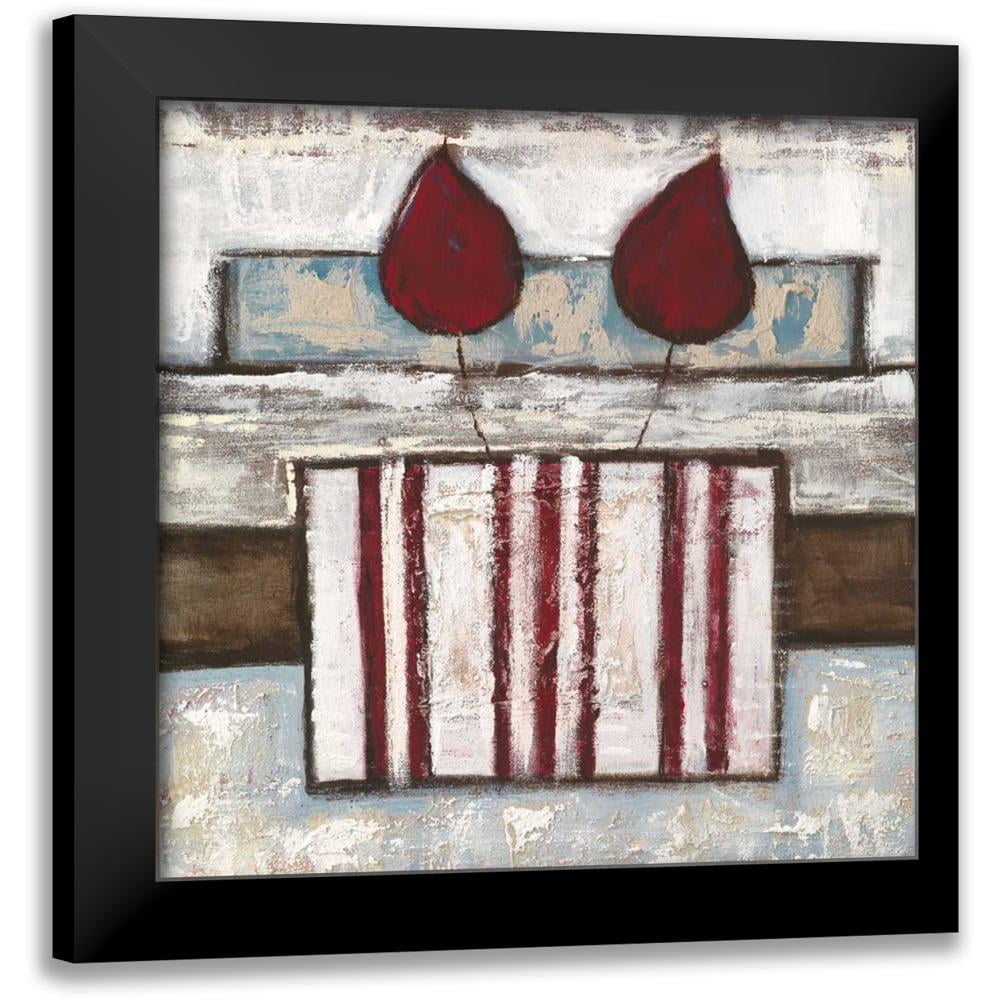 Peters, Kristel 20x20 Black Modern Framed Museum Art Print Titled ...