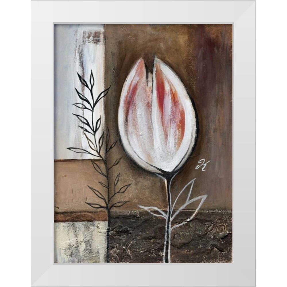 Peters, Kristel 25x32 White Modern Wood Framed Museum Art Print Titled ...